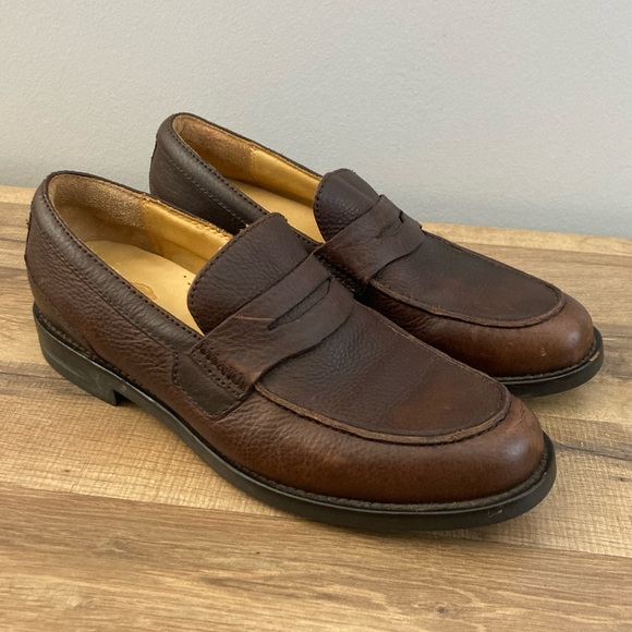 Trask | Shoes | Trask Gibson Leather Penny Loafers Slip On Shoes Mens ...